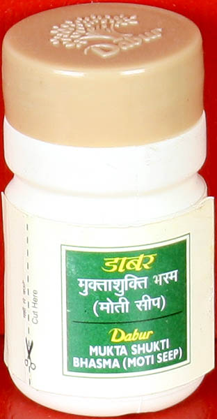 Mukta Shukti Bhasma (Moti Seep) | Exotic India Art