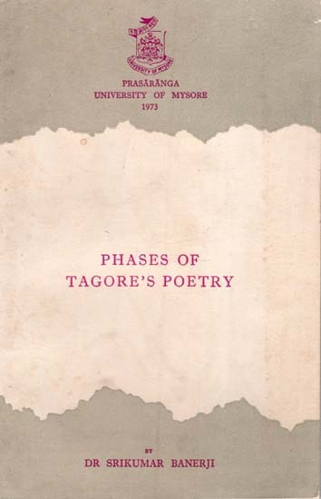 Phases of Tagore's Poetry (An Old and Rare Book) | Exotic India Art