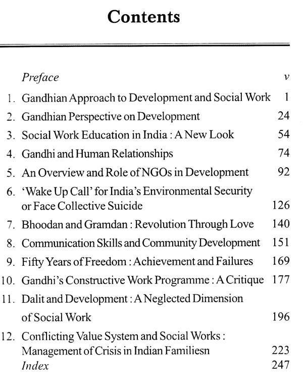 Gandhian Approach to Development and Social Work | Exotic India Art