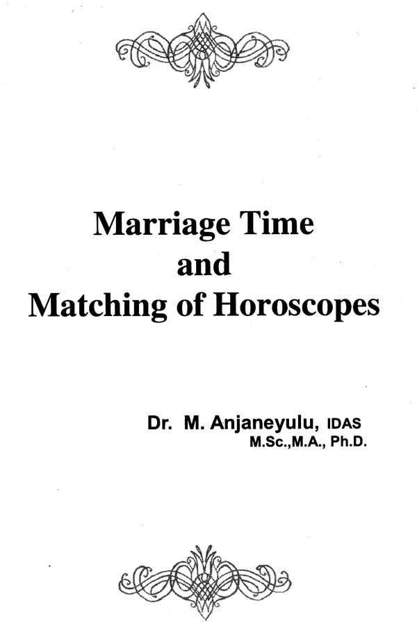 Marriage Time and Matching of Horoscopes | Exotic India Art
