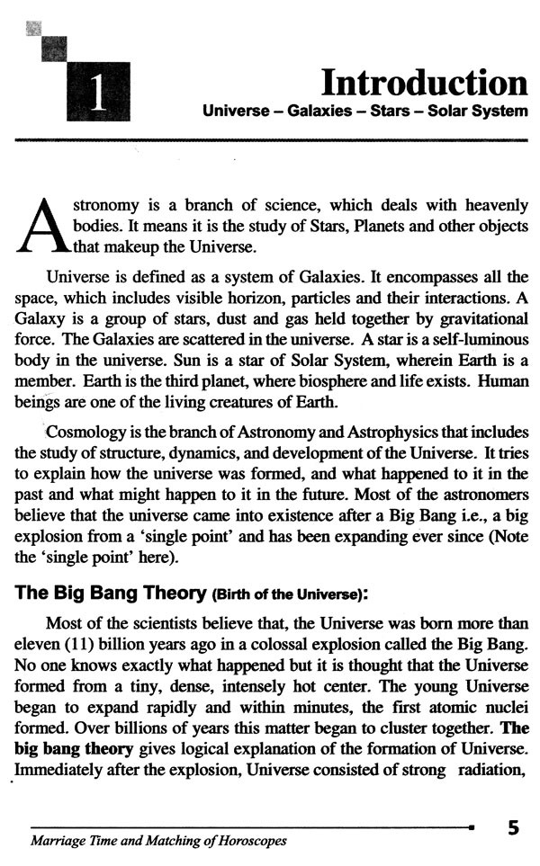 Marriage Time and Matching of Horoscopes | Exotic India Art