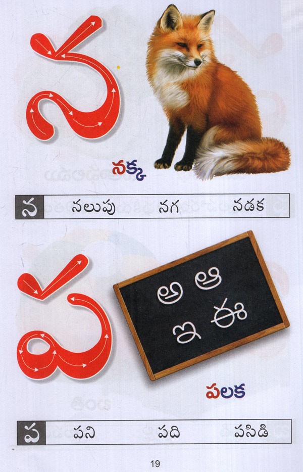 తెలుగు వర్ణమాల: Telugu Alphabet (Telugu) | Exotic India Art