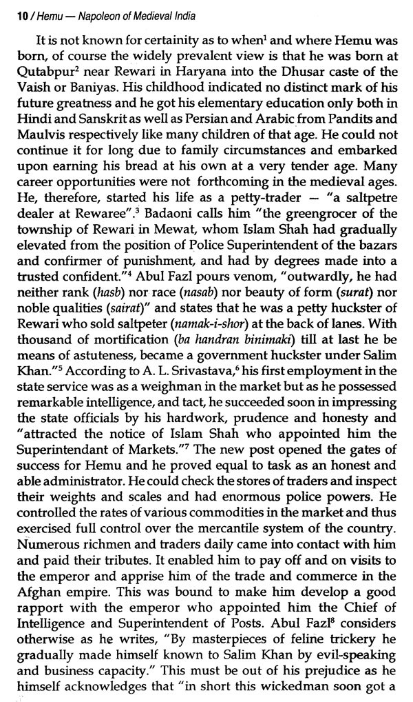 Hemu Napoleon of Medieval India | Exotic India Art