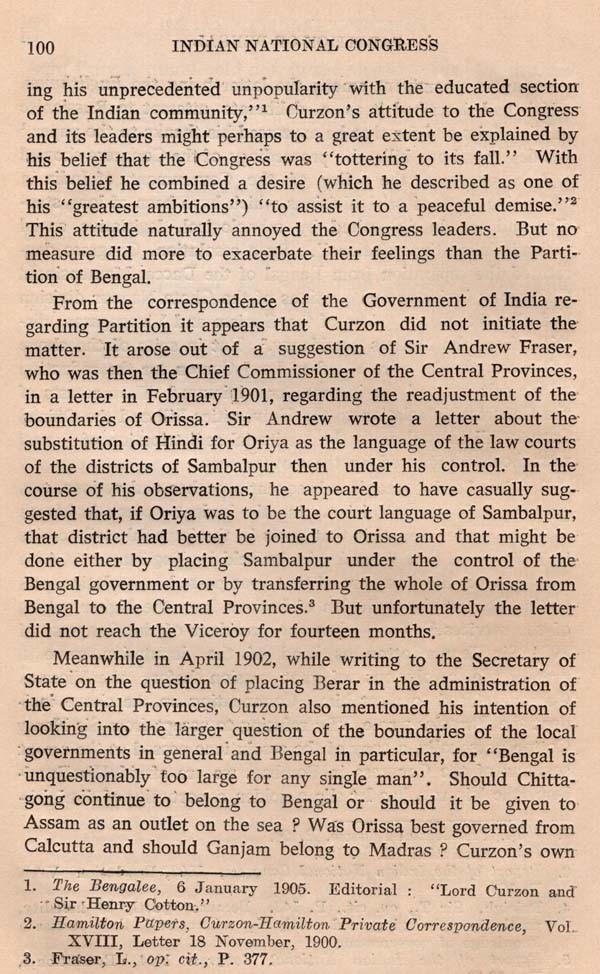 The Development of the Indian National Congress 1892-1909 (An Old and ...