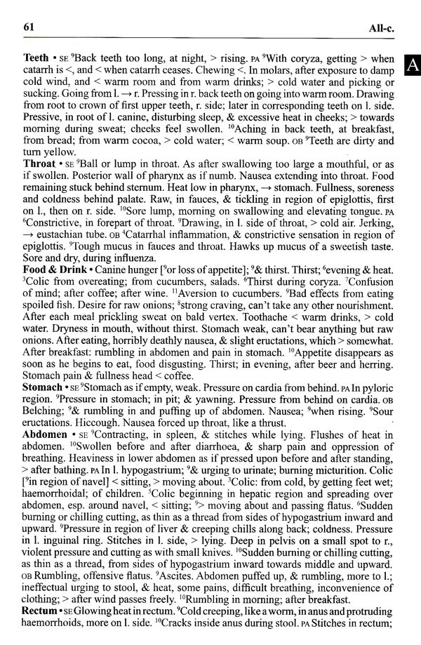 Concordant Reference-Complete Classic Materia Medica | Exotic India Art