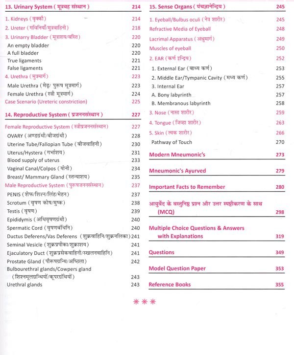 Illustrated Textbook of Rachna Sharir- सचित्र रचना शारीर: Ayurveda ...