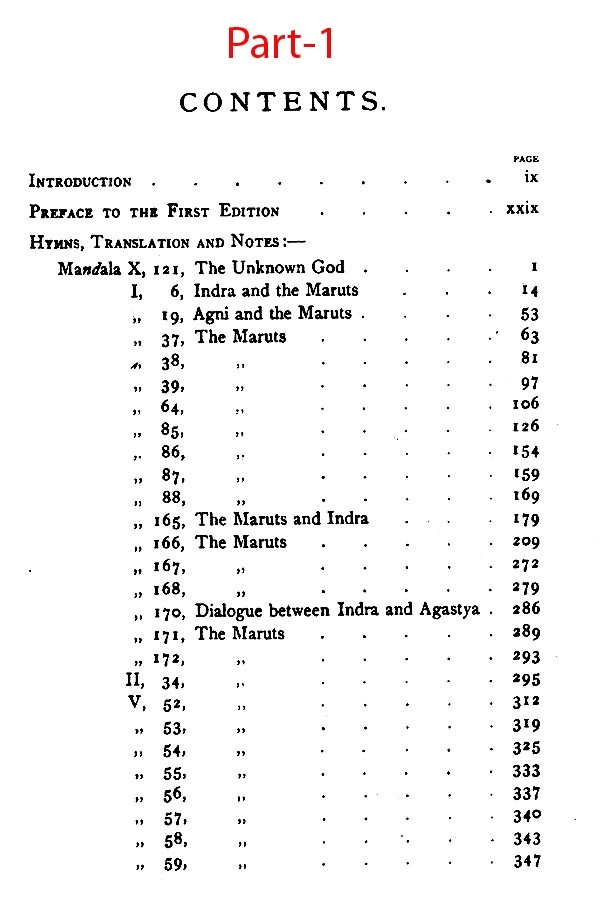 Vedic Hymns (Sacred Books of The East) Set of 2 Parts | Exotic India Art