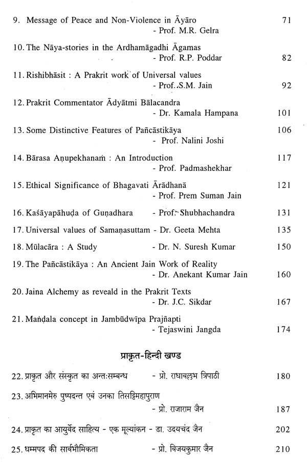 Universal Values of Prakrit Texts | Exotic India Art