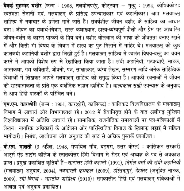 वैंक्क मुहम्मद बशीर: Vaikom Muhammad Basheer (Makers of Indian ...