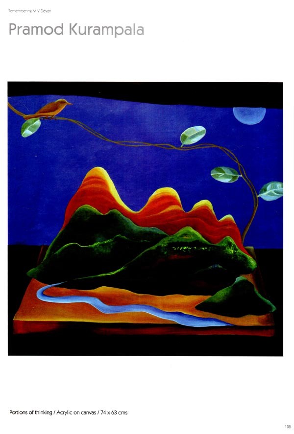 Remembering MV Devan Drawing, Painting, Graphic Prints and Sculptures ...