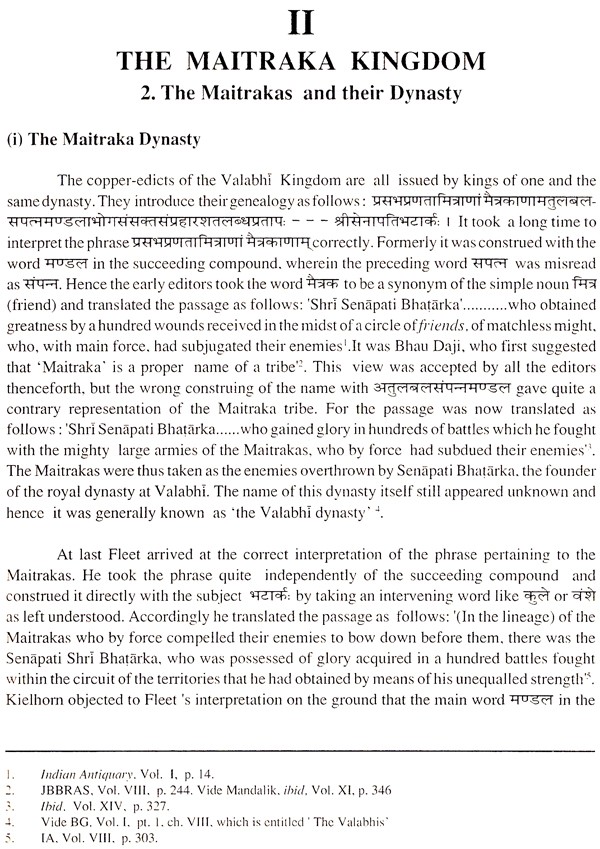 Gujrat Under The Maitrakas of Valabhi (History And Culture of Gujrati ...