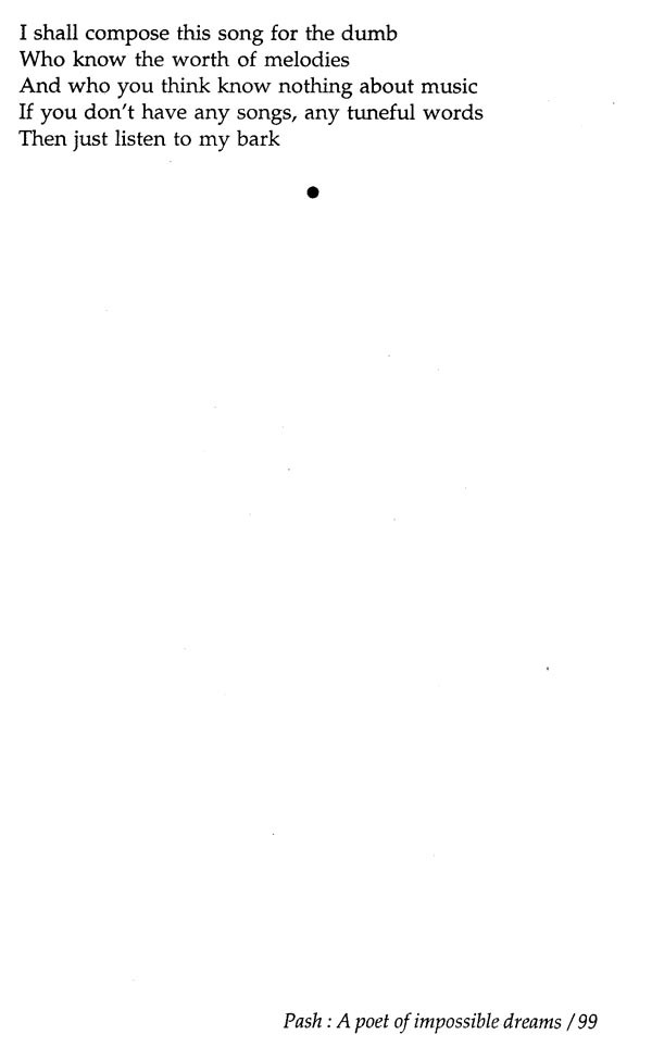 Pash: A Poet of Impossible Dreams | Exotic India Art