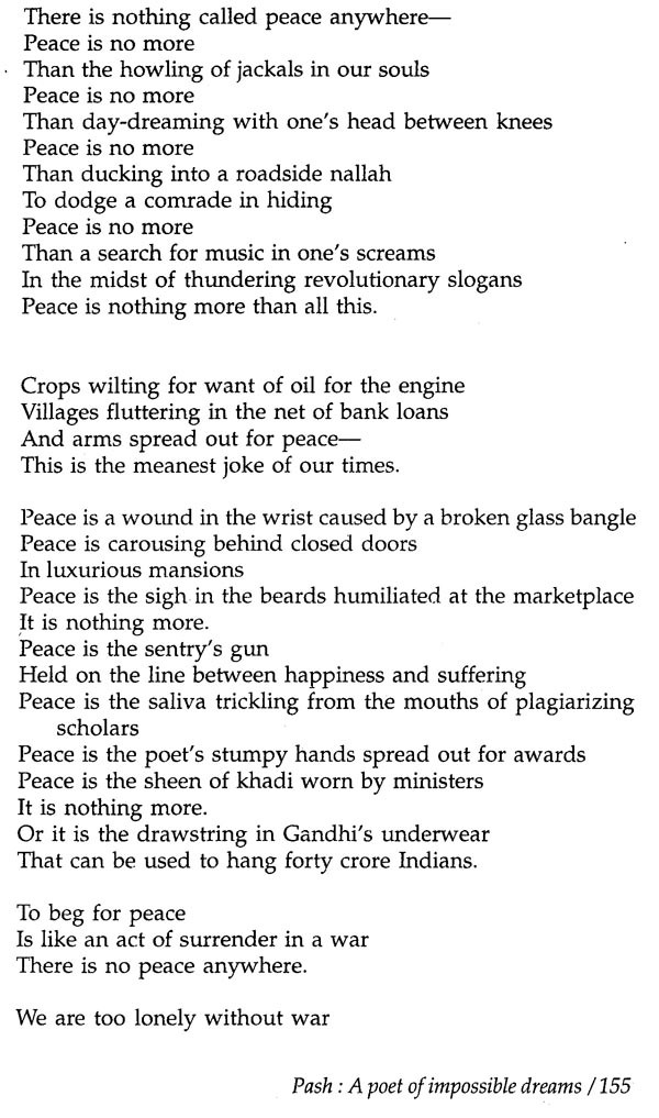 Pash: A Poet of Impossible Dreams | Exotic India Art