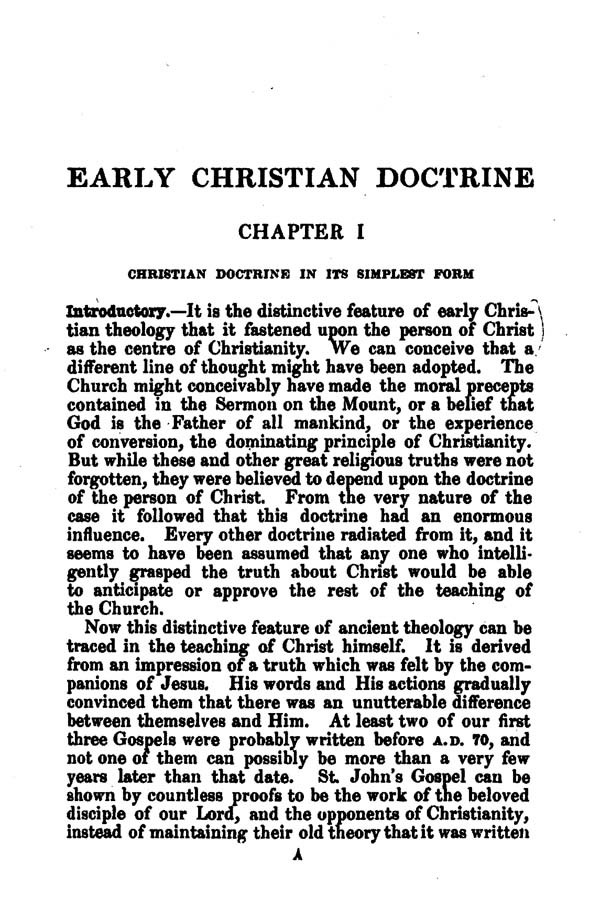 Early Christian Doctrine | Exotic India Art