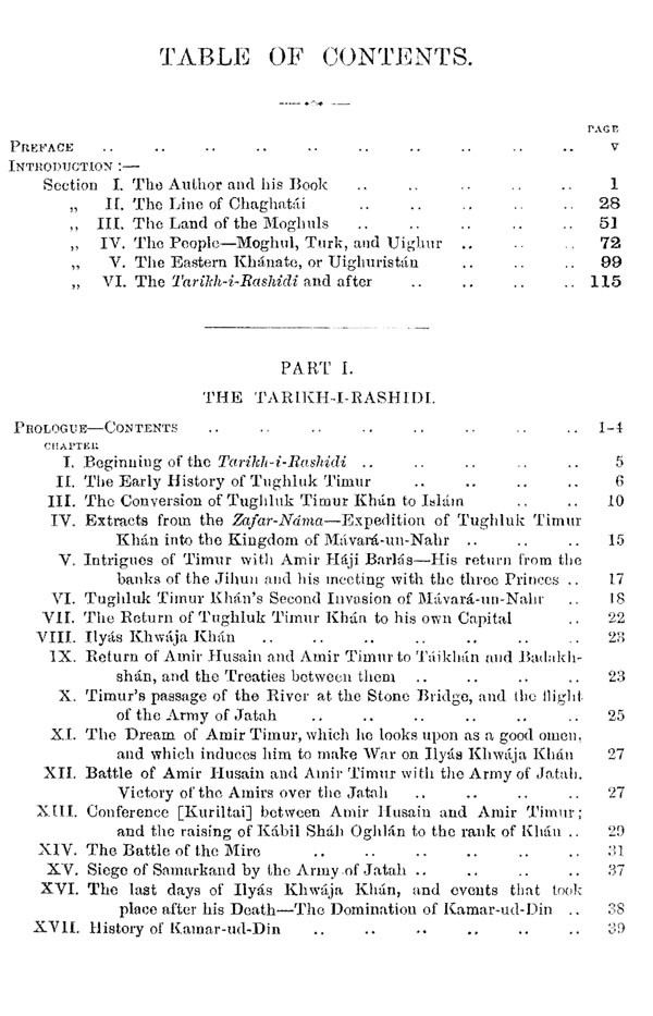 A History of The Moghuls of Central Asia :The Tarikh-I-Rashidi of Mirza ...