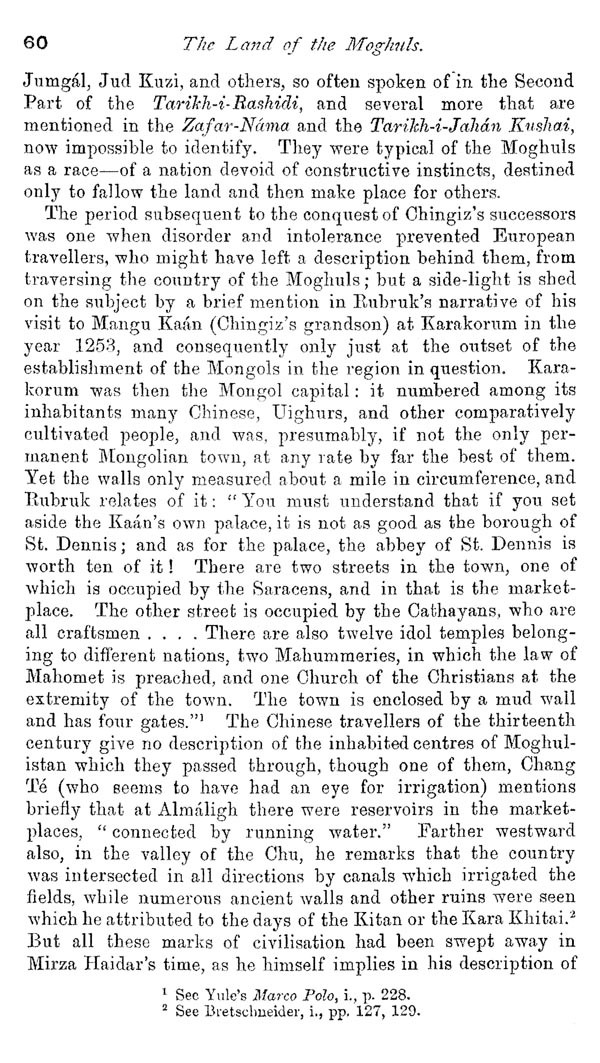 A History of The Moghuls of Central Asia :The Tarikh-I-Rashidi of Mirza ...