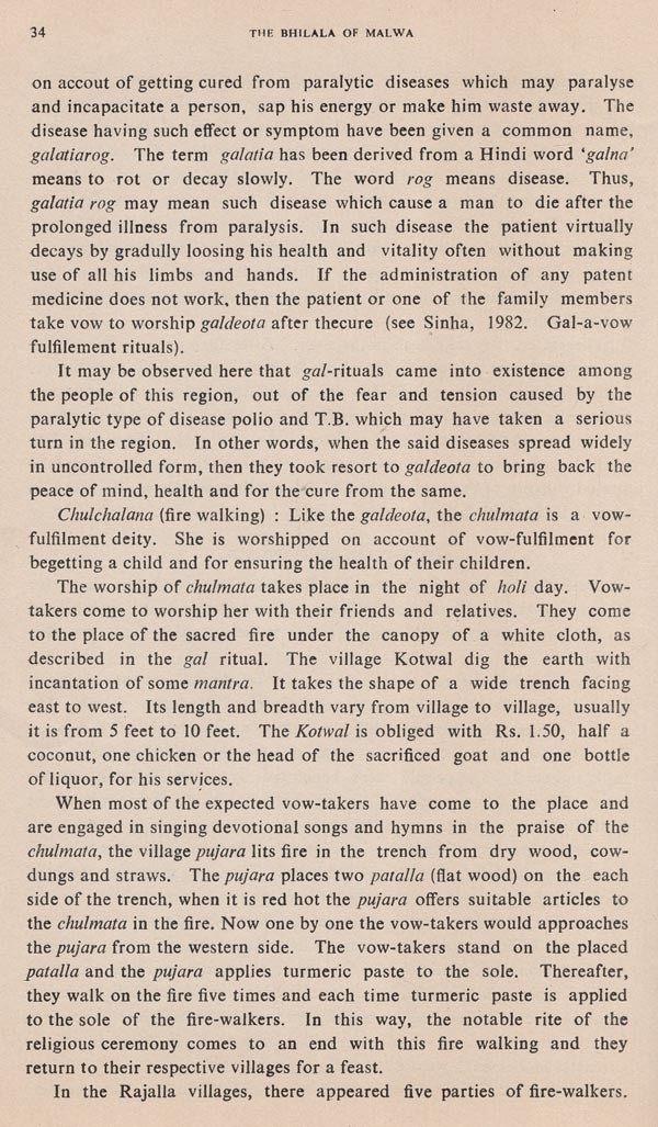 The Bhilala of Malwa (An Old and Rare Book) | Exotic India Art