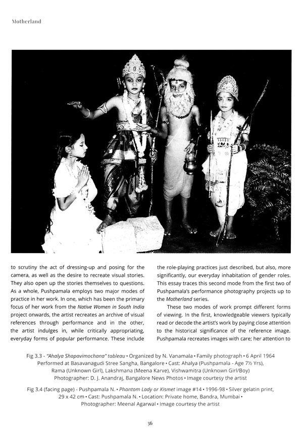 Motherland (Pushpamala N.'S Woman and Nation) | Exotic India Art