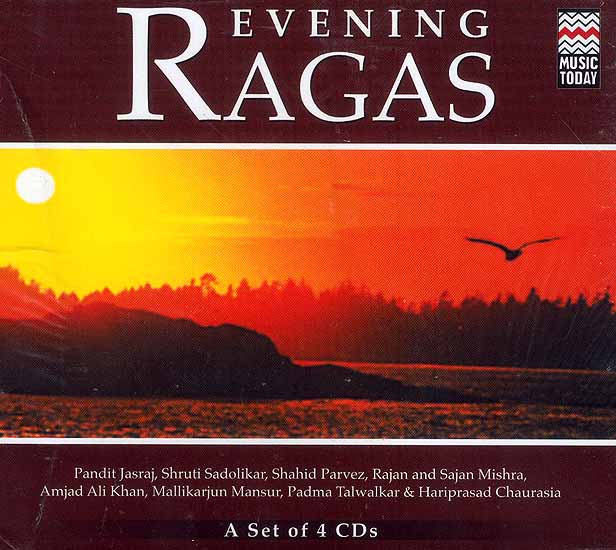 Evening Ragas (A Set of 4 CDs) | Exotic India Art