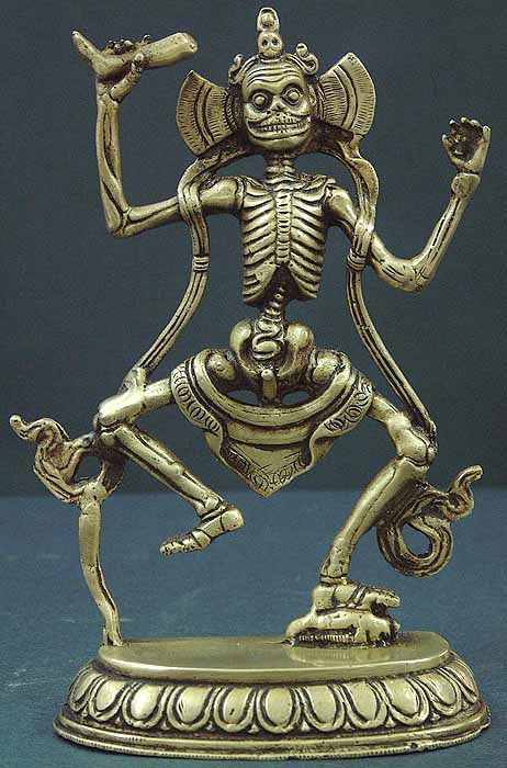 Citipati - Lord of the Cemetary | Exotic India Art