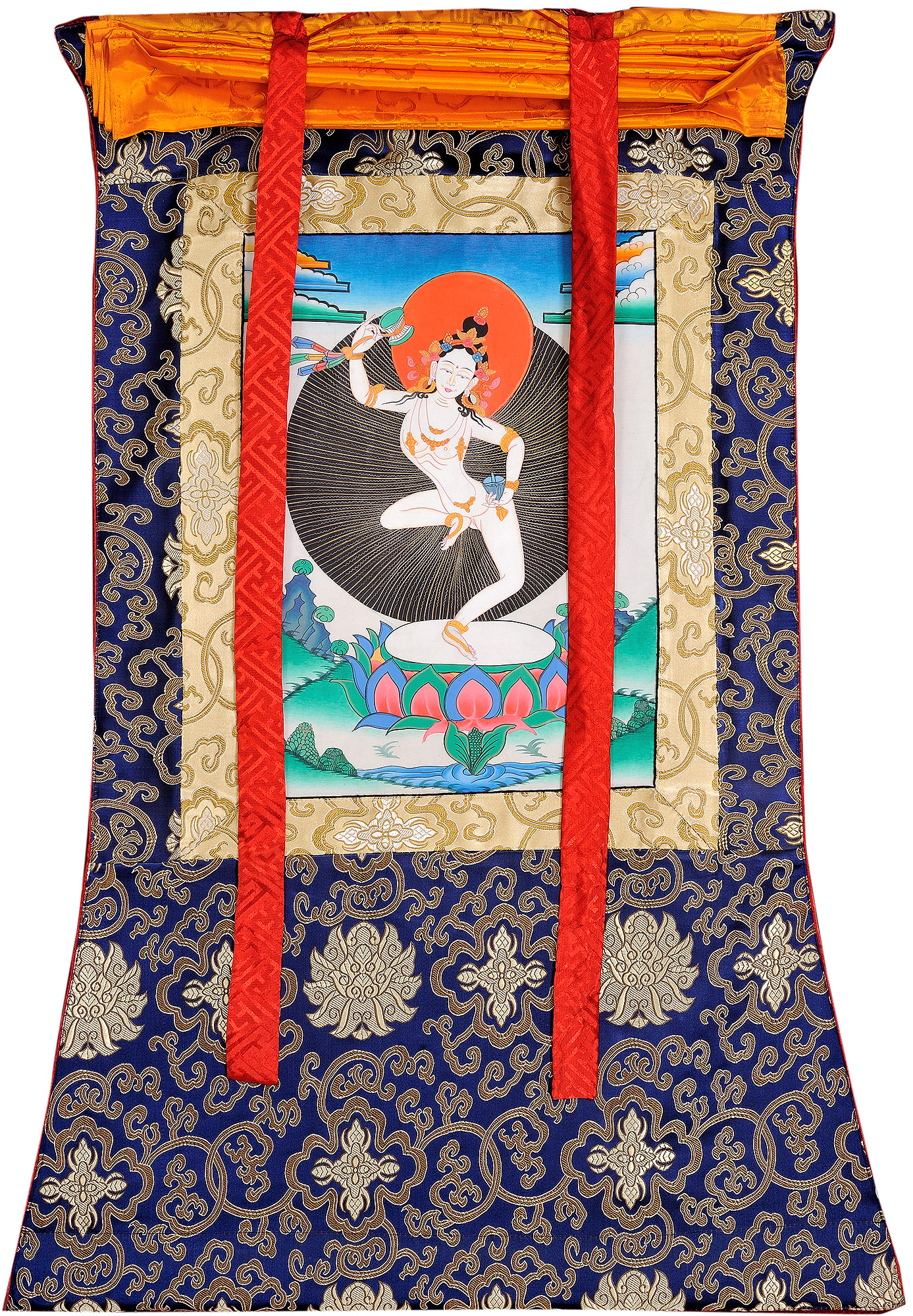Tibetan Yogini Machig Labdron | Exotic India Art