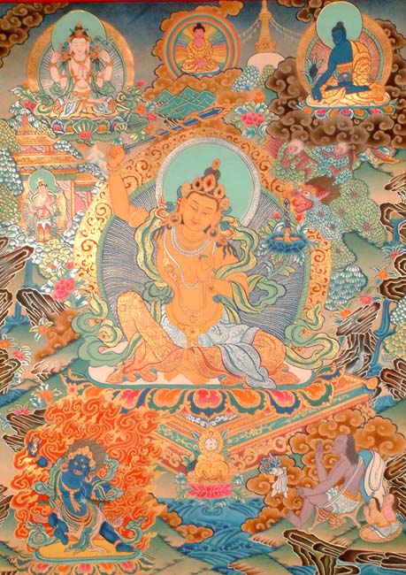 Manjushri | Exotic India Art