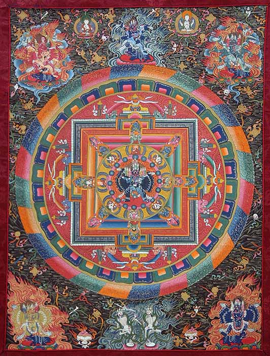The Mandala which Defies Death | Exotic India Art