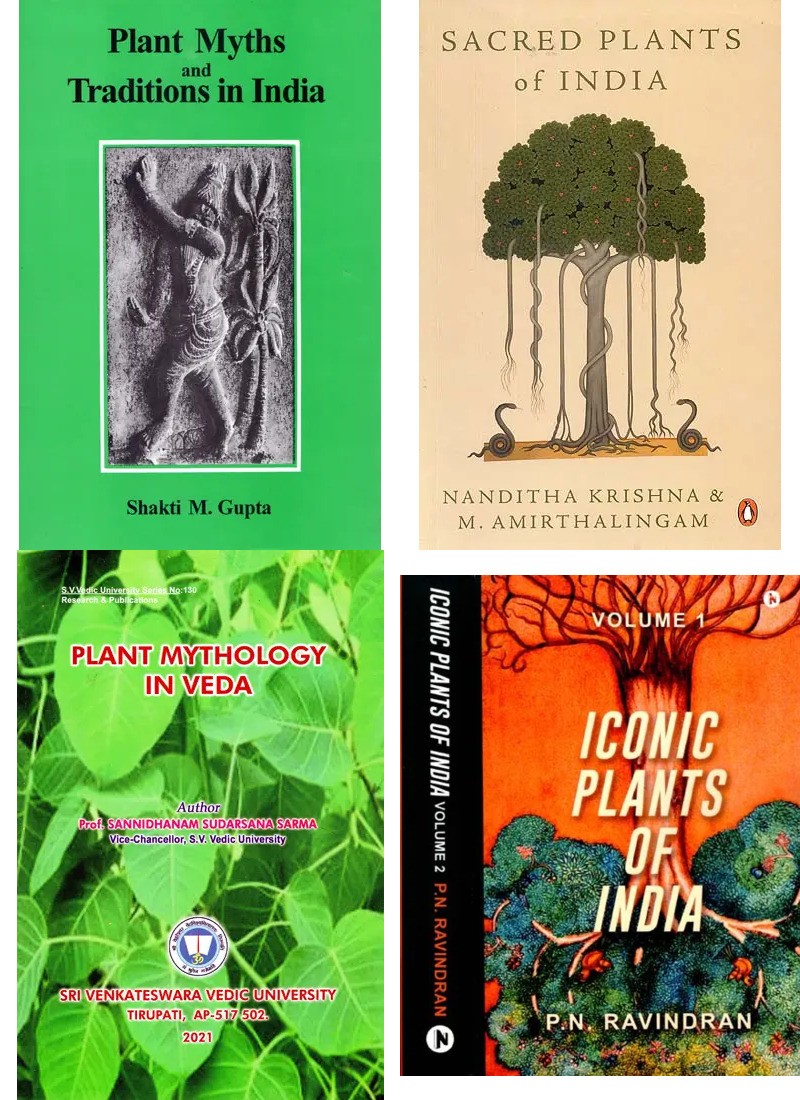 Plant Mythology (Set of 5 Books) | Exotic India Art