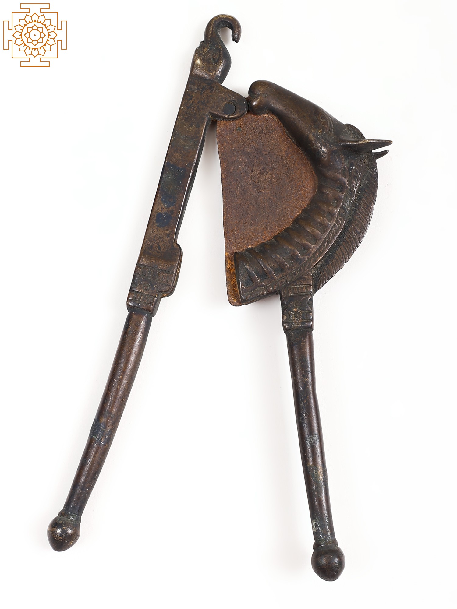 6" Horse and Elephant Head Nutcracker (Vintage Collectible) | Exotic ...