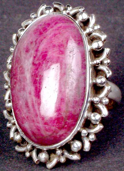 An Oval Ruby | Exotic India Art