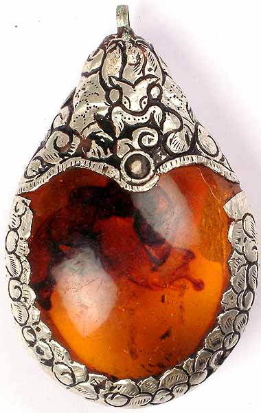 Amber Dust Pendant | Exotic India Art
