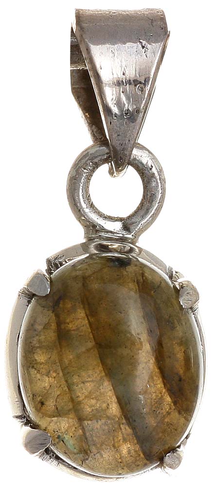 Labradorite Small Pendant | Exotic India Art