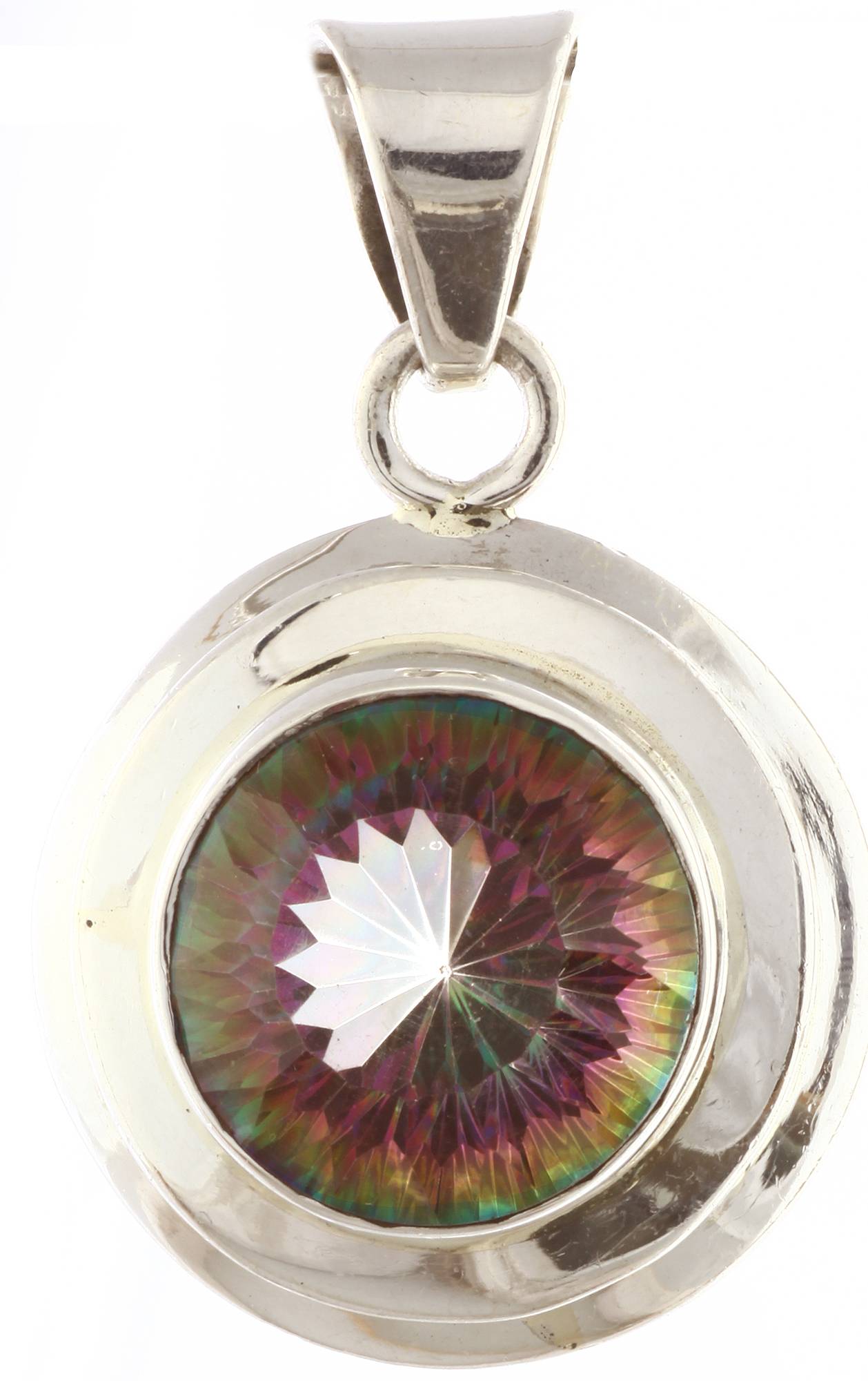 Mystic Topaz Pendant | Exotic India Art