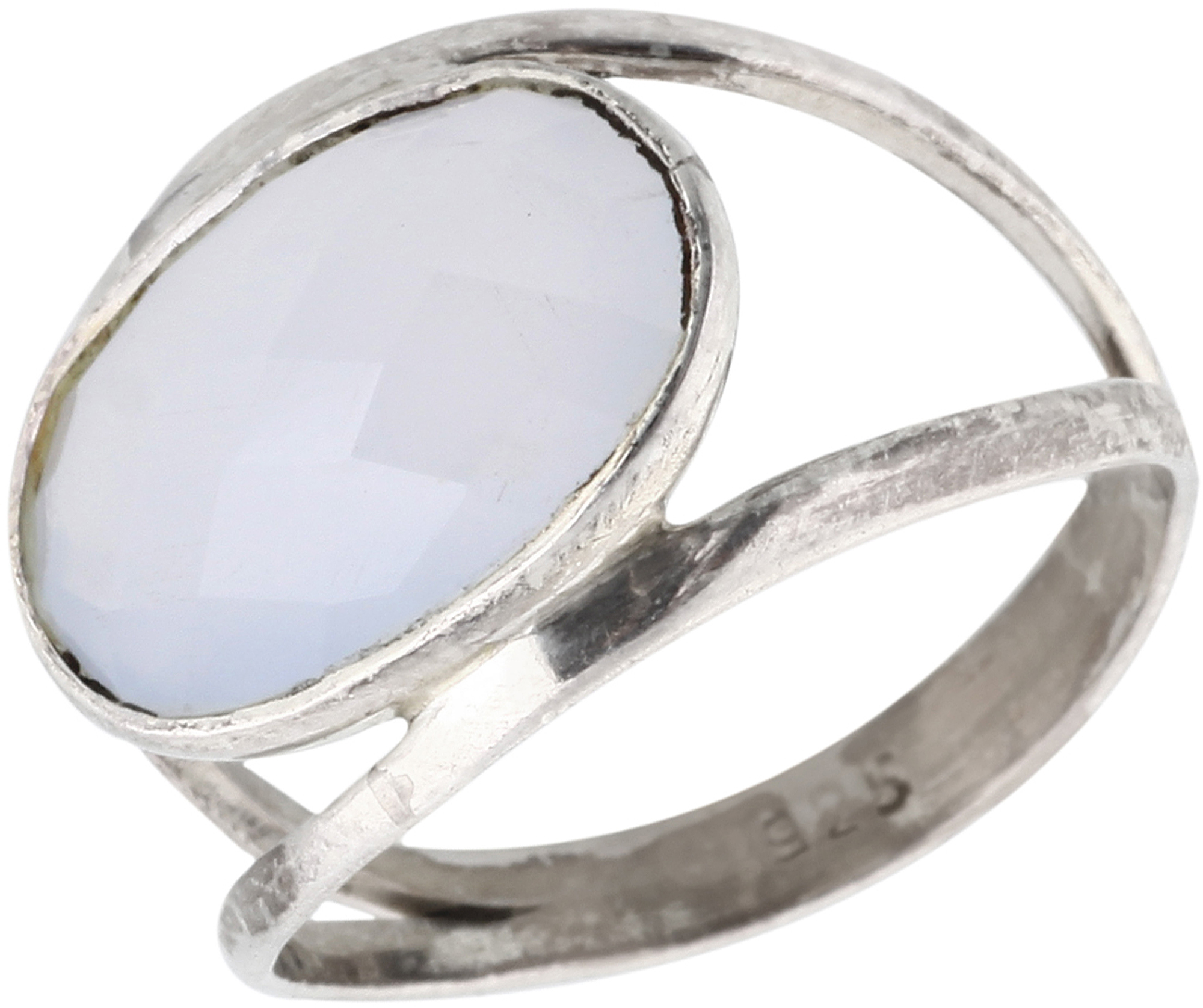 Faceted Moonstone Ring | Exotic India Art