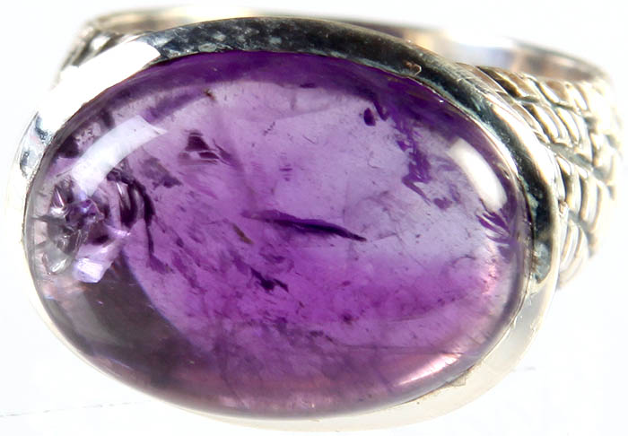Amethyst Ring | Exotic India Art