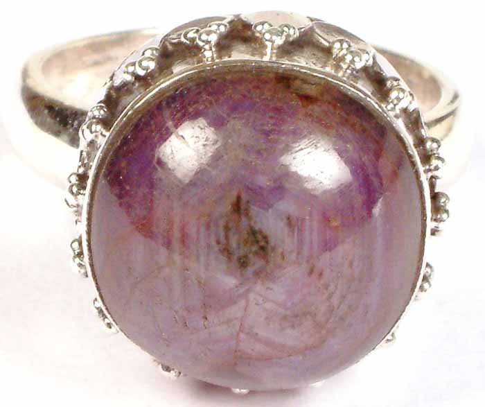 Star Ruby Ring | Exotic India Art
