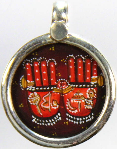 The Lotus Hands of Lord Vishnu | Exotic India Art