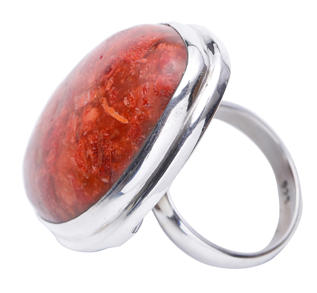 Sponge Coral Ring | Exotic India Art