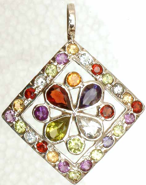 Rainbow Rhombus | Exotic India Art