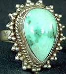 Turquoise Ring | Exotic India Art