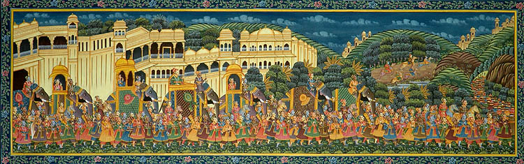 Procession | Exotic India Art