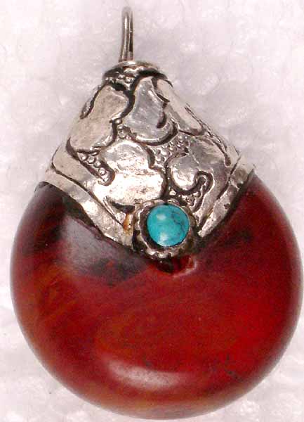 Amber Dust Pendant | Exotic India Art