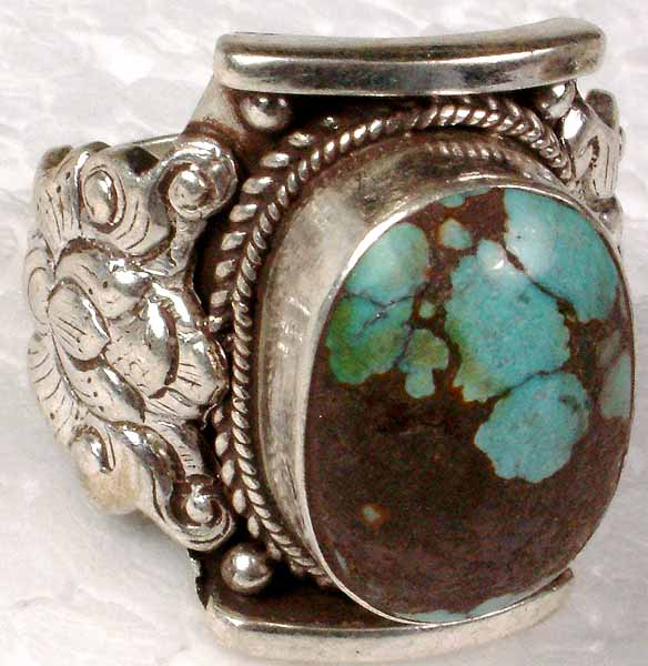 Turquoise Ring | Exotic India Art