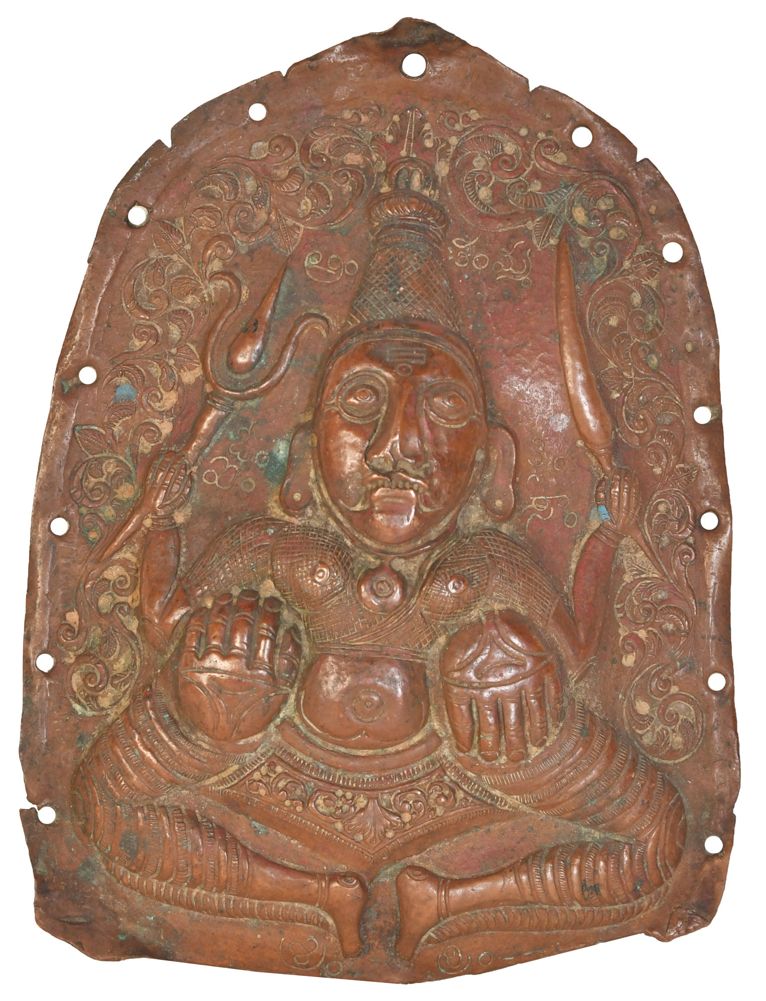 Tantric Goddess Plate | Exotic India Art