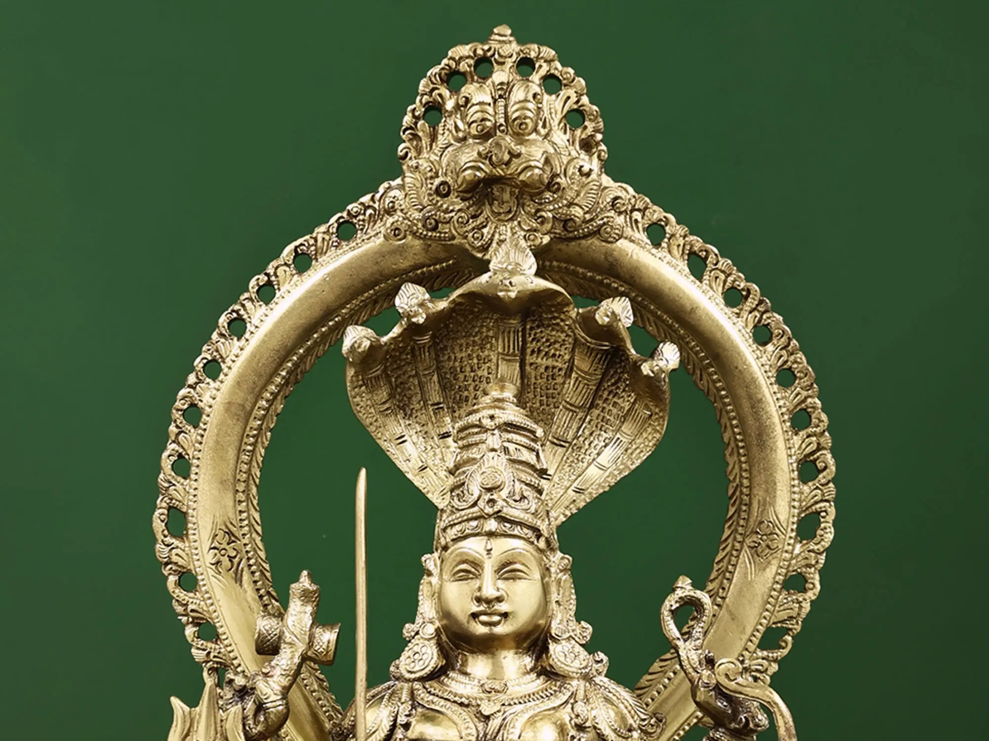 15" Goddess Mariamman (South Indian Durga)- Hoysala Art | Handmade ...