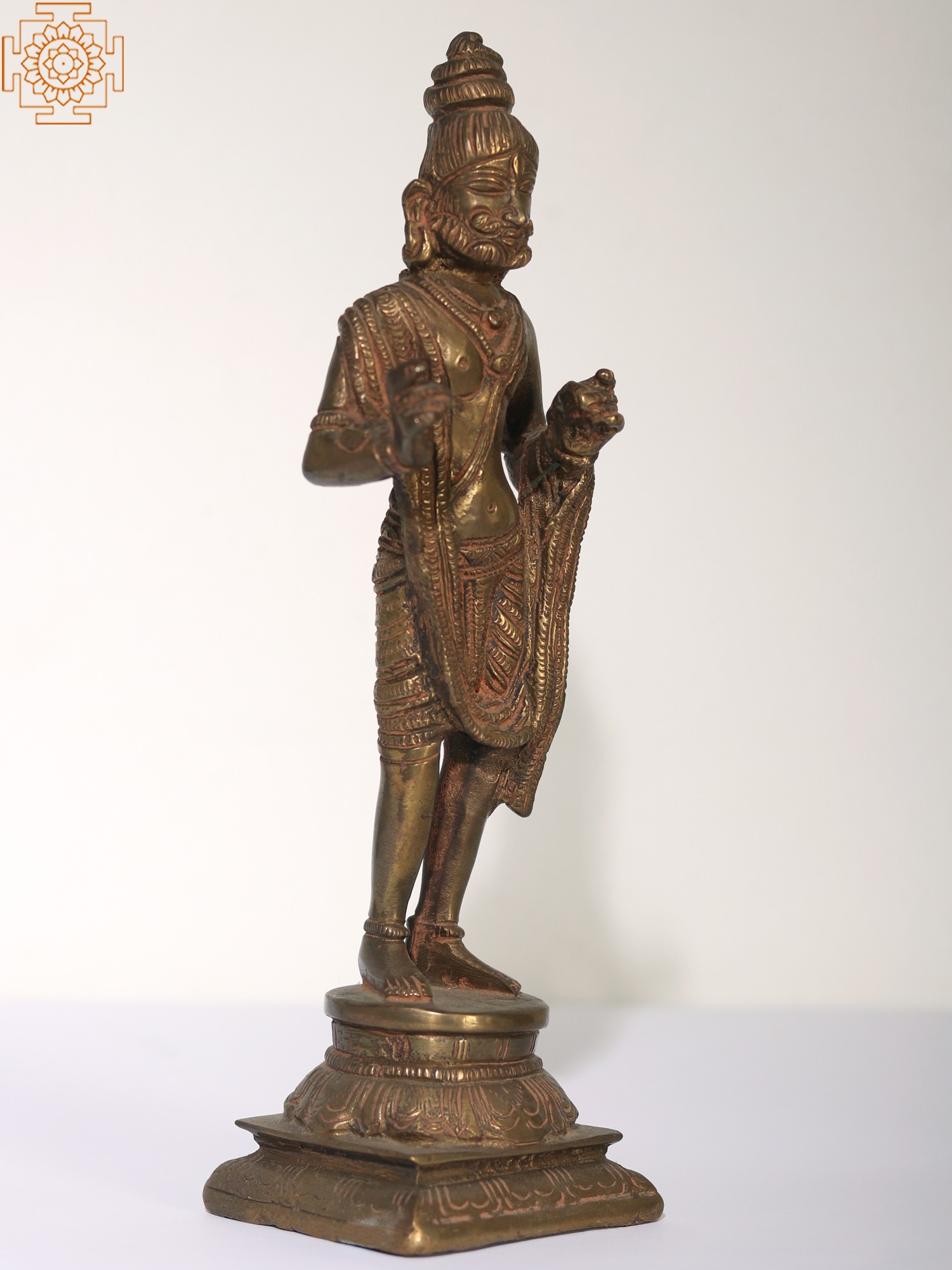 9" King Dasharatha - The Father of Lord Rama | Brass Statue | Exotic ...