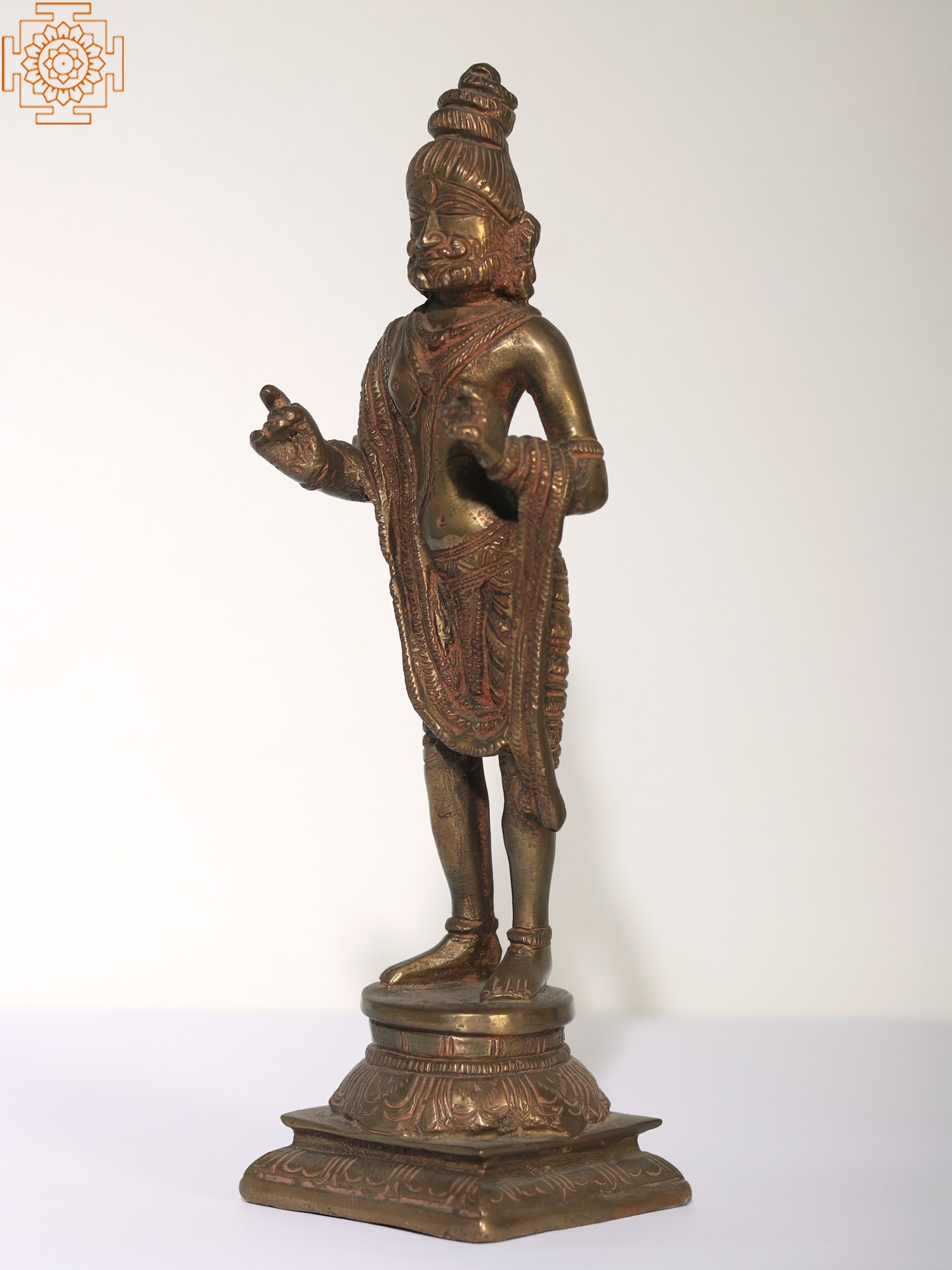 9" King Dasharatha - The Father of Lord Rama | Brass Statue | Exotic ...