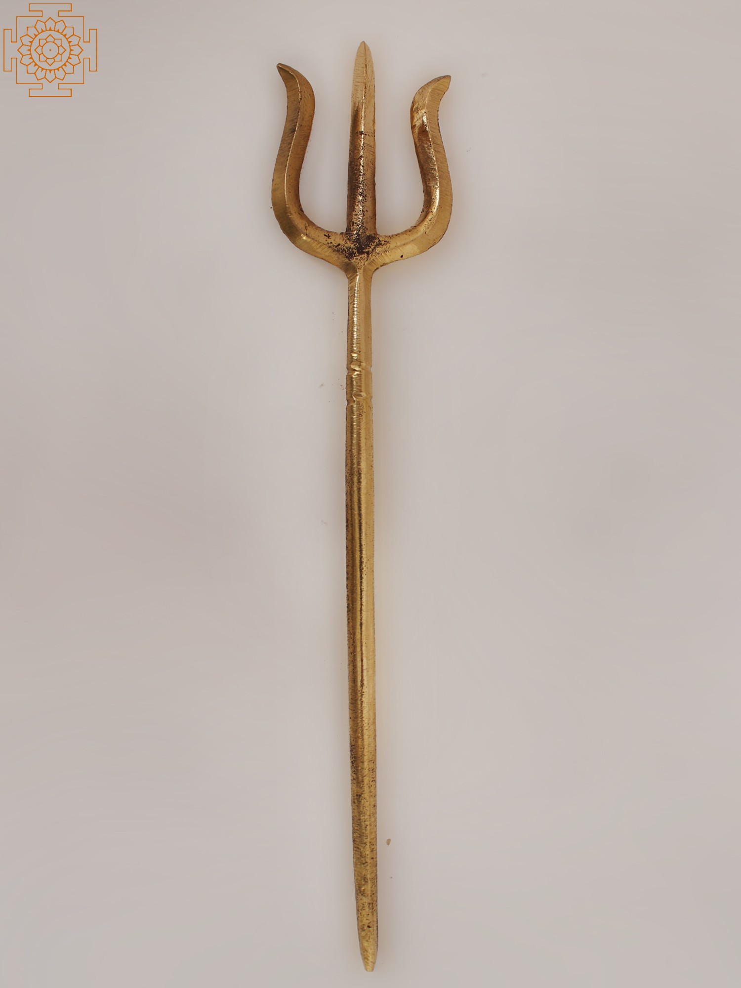 Ritual Brass Trishul | Exotic India Art
