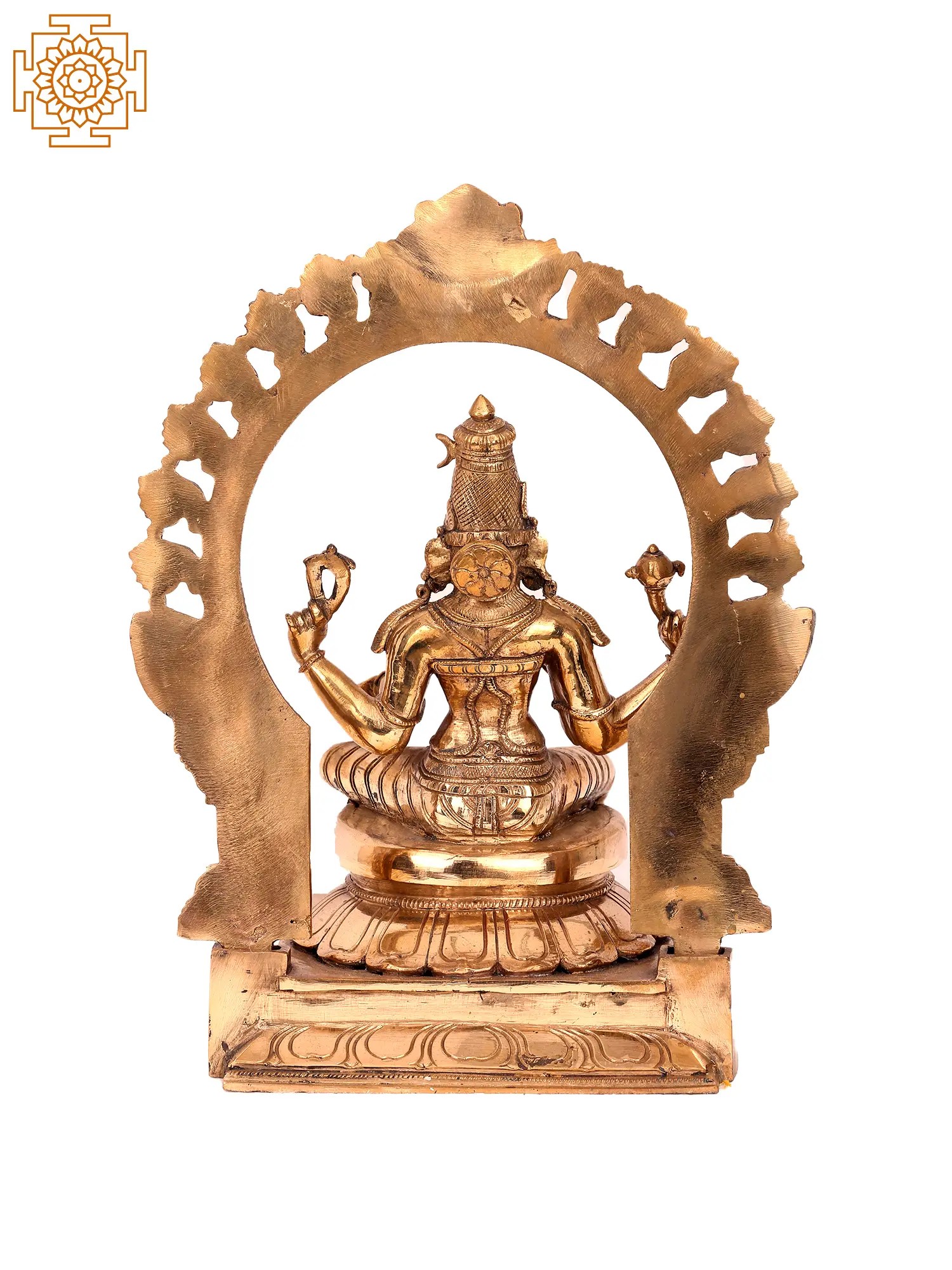 12.5'' Goddess Bhuvaneshvari | Madhuchista Vidhana (Lost-Wax ...