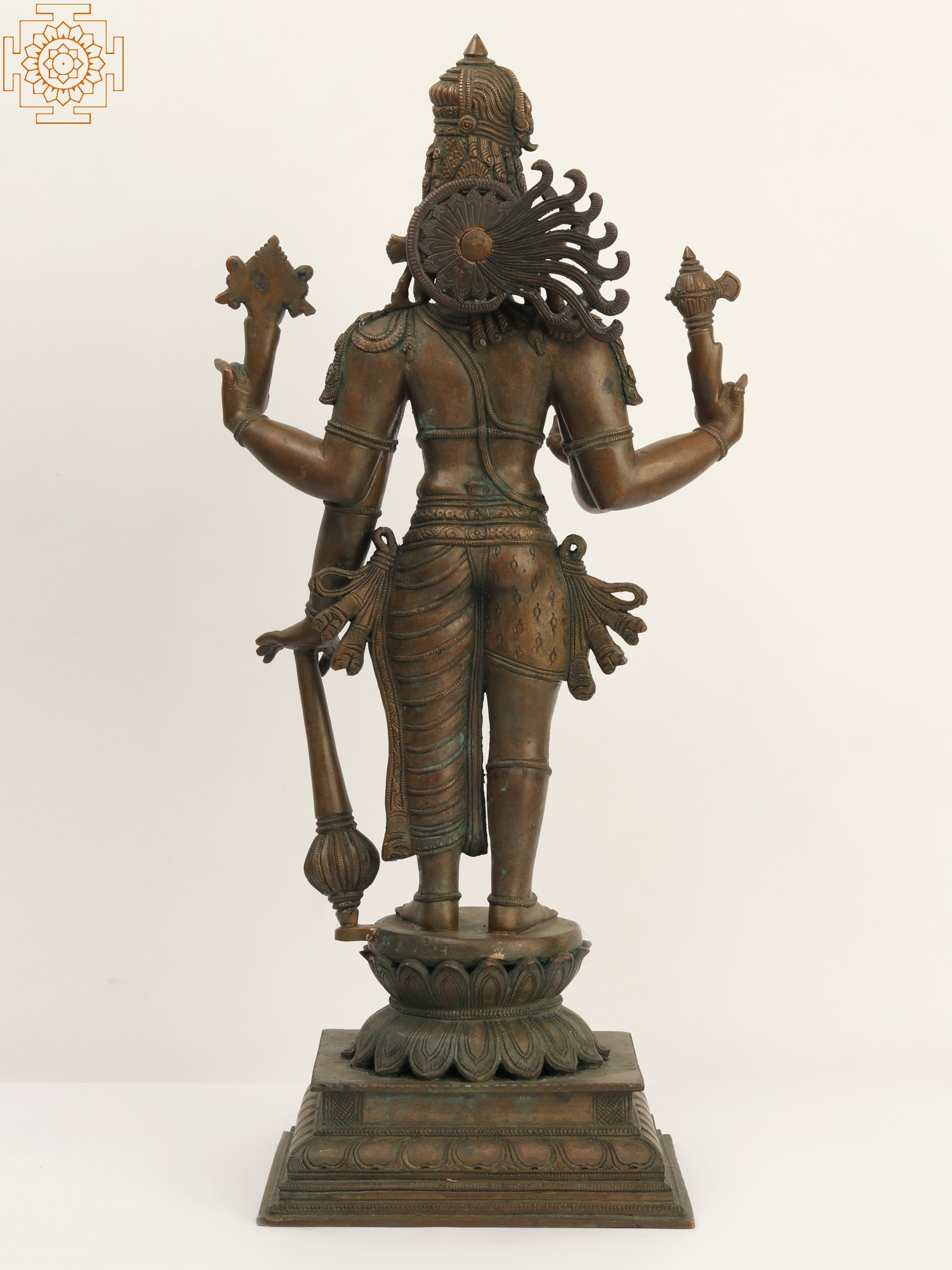 21" Bronze Hari-Hara Statue | The Deity Who is Both Shiva and Vishnu ...